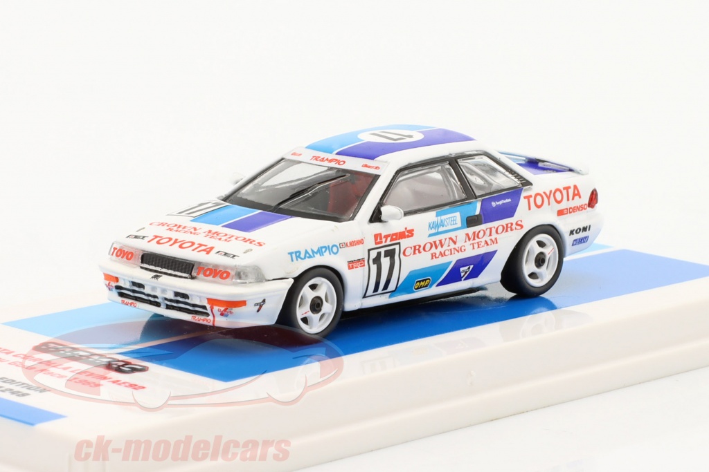 Tarmac Works 1:64 Toyota Corolla Levin AE92 #17 Macau Guia Race 1989 K ...
