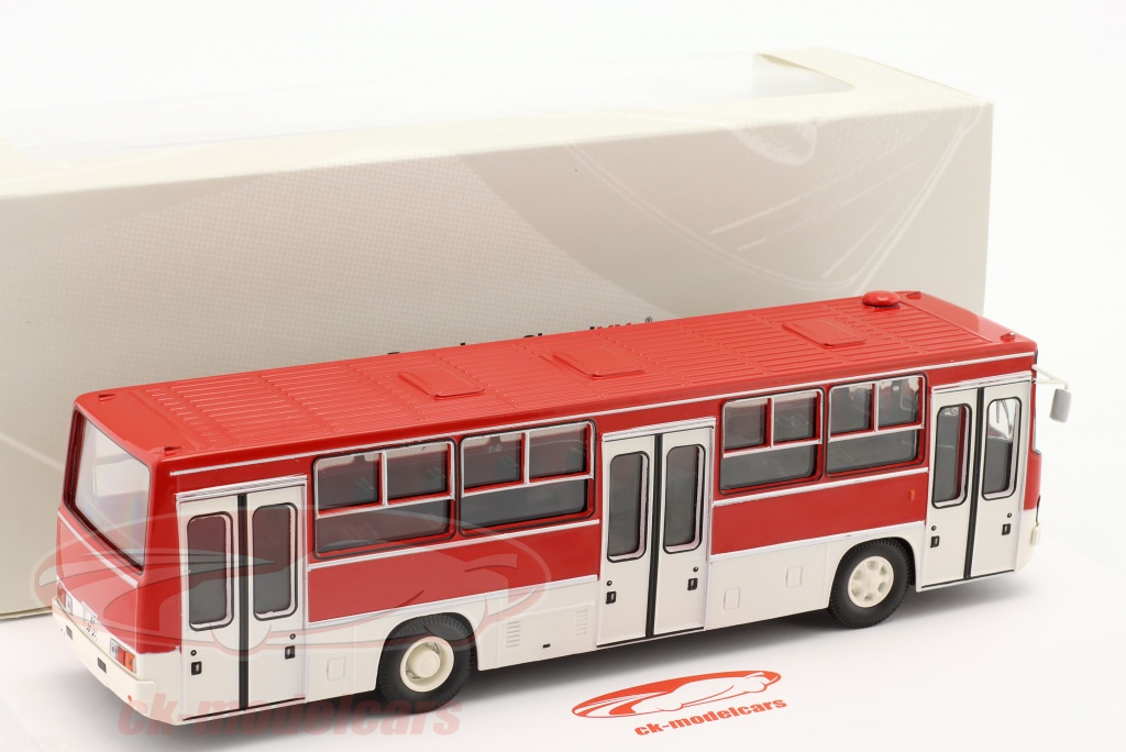 Premium Classixxs 1:43 Ikarus 260.06 bus rouge / Blanc PCL47153 modèle ...