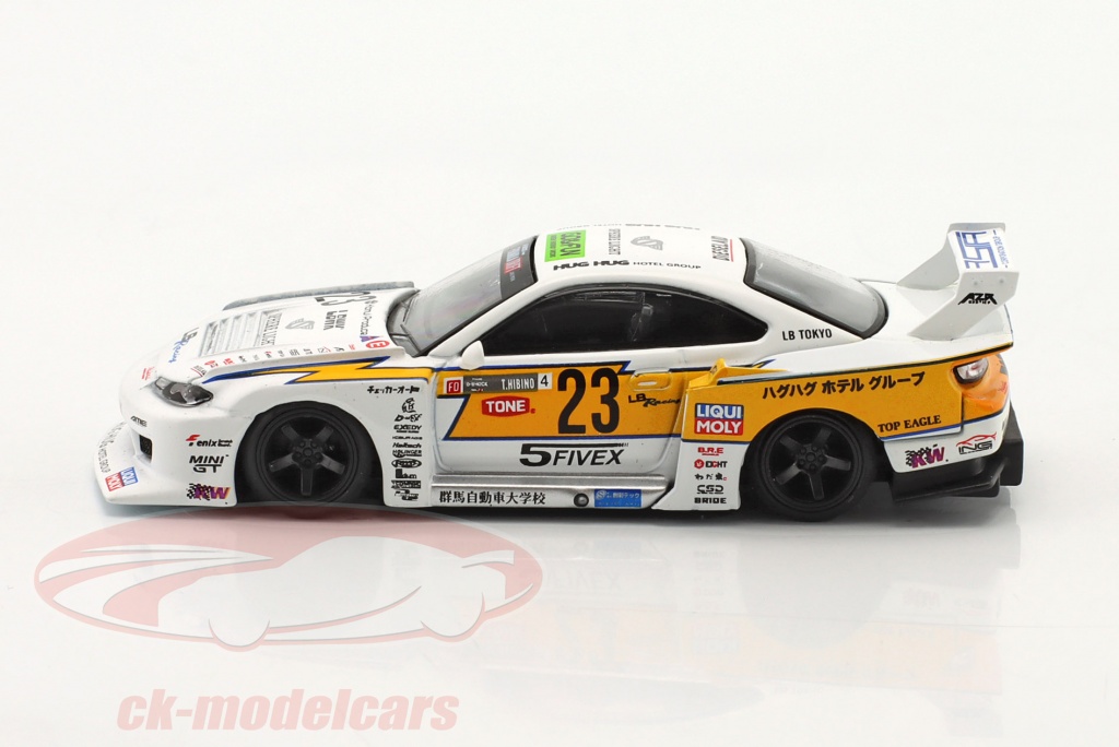 True Scale 1:64 Nissan S15 Silvia #23 Formula Drift Japan 2021 MGT00434R Modellauto MGT00434R ...