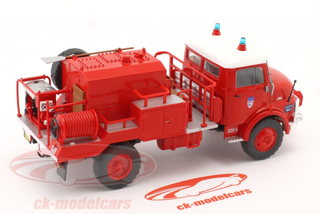 Altaya 1:43 Mercedes-Benz LAF 911 fire department tank truck red ...