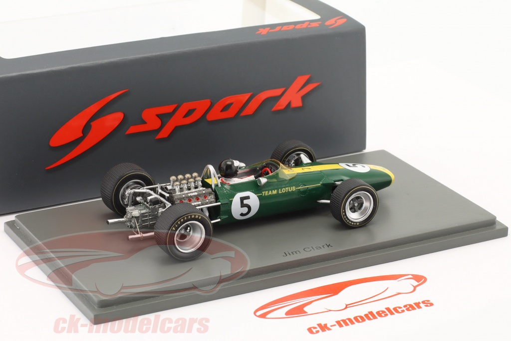 Spark 1:43 Jim Clark Lotus 49 #5 winner Netherlands GP formula 1 1967 S4826 model car S4826 ...