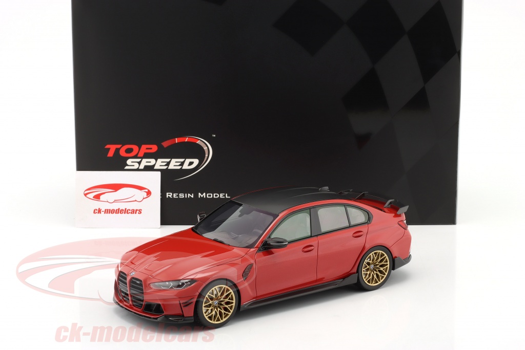 True Scale 1:18 BMW M3 M-Performance (G80) year 2021 Toronto red ...