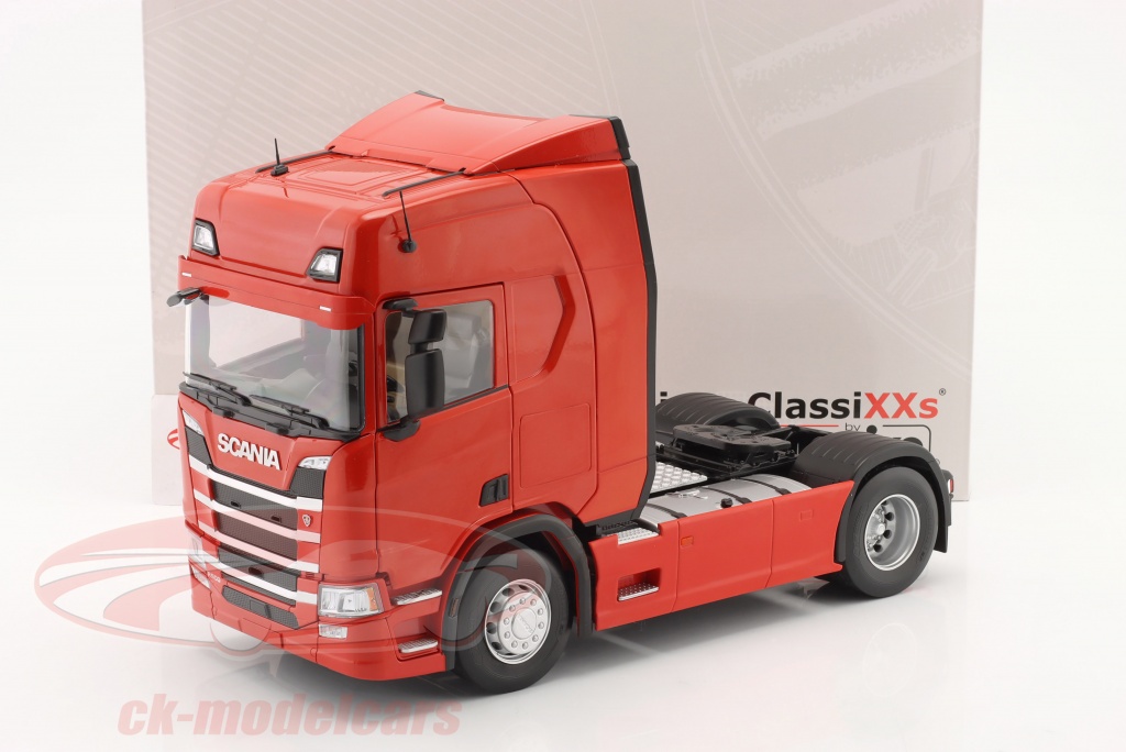 Premium Classixxs 1:18 Scania R series R500 SZM 2019 red PCL30222 model ...