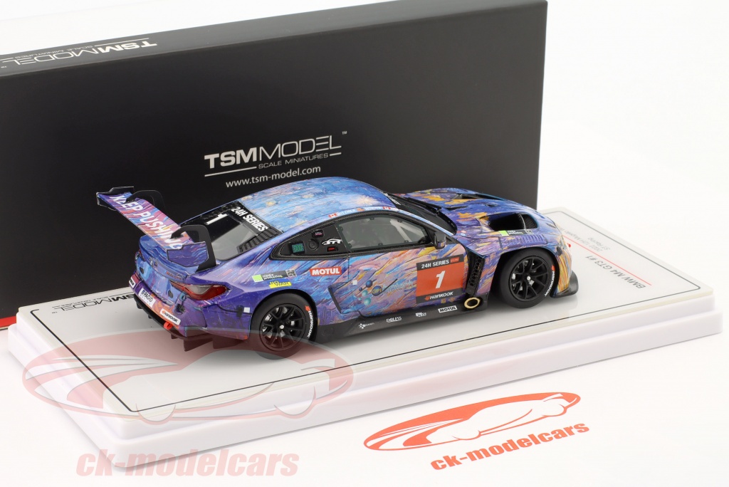 True Scale 1:43 BMW M4 GT3 #1 勝者 12H Mugello 2022 ST Racing TSM430610 ...