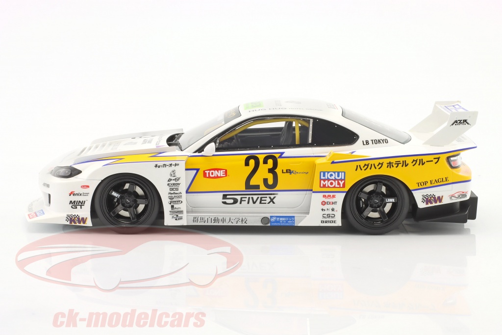 True Scale 1:18 LB-Super Silhouette Nissan S15 Silvia #23 Presentation ...
