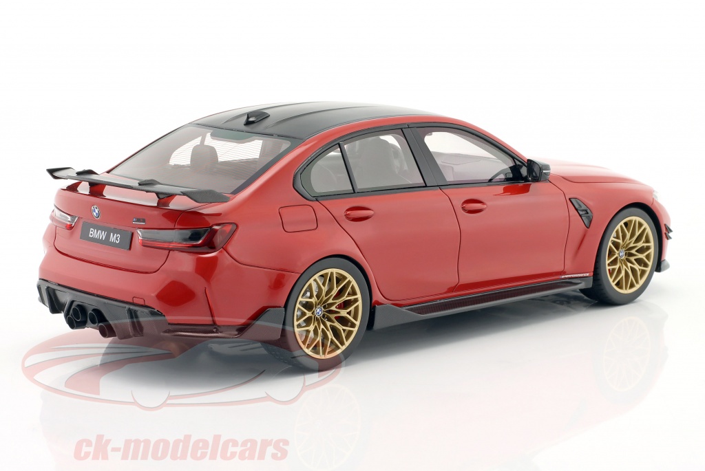True Scale 1:18 BMW M3 M-Performance (G80) year 2021 Toronto red ...