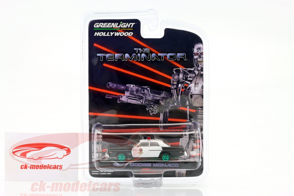 Greenlight 1:64 Dodge Monaco Metropolitan Police 映画 The Terminator 1984 ...