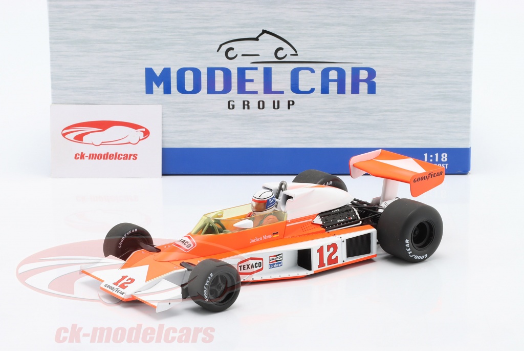 ModelCarGroup 1:18 Jochen Mass McLaren M23 #12 3-й Немецкий GP формула 1 1976 MCG MCG18613F ...