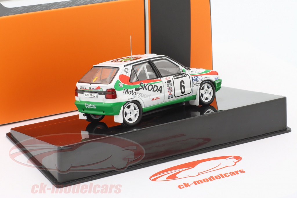 Ixo 1:43 Skoda Felicia Kit Car #6 RAC Rallye 1996 Sibera, Gross RAC423B ...