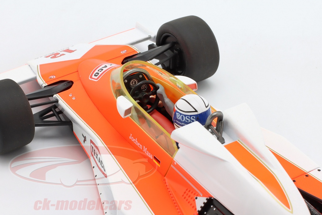 Modelcar Group 1:18 Jochen Mass McLaren M23 #12 3ro Alemán GP fórmula 1 1976 MCG MCG18613F ...