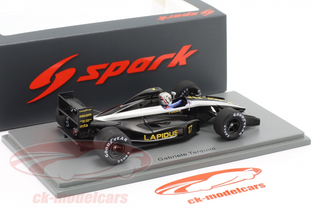 Spark 1:43 Gabriele Tarquini AGS JH25 #17 匈牙利 GP 公式 1 1990 S7222 模型 汽车 S7222 9580006972224