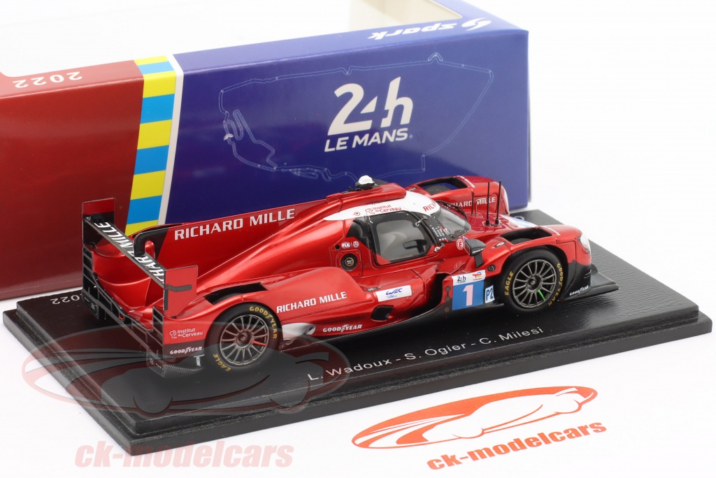 Spark 1:43 Oreca 07 #1 24h LeMans 2022 Richard Mille Racing Team S8615 ...