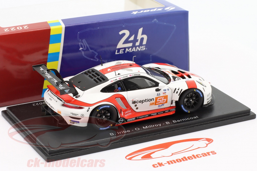 Spark 1:43 Porsche 911 RSR-19 #56 24h LeMans 2022 Team Project 1 S8649 モデル 車 S8649 9580006986498