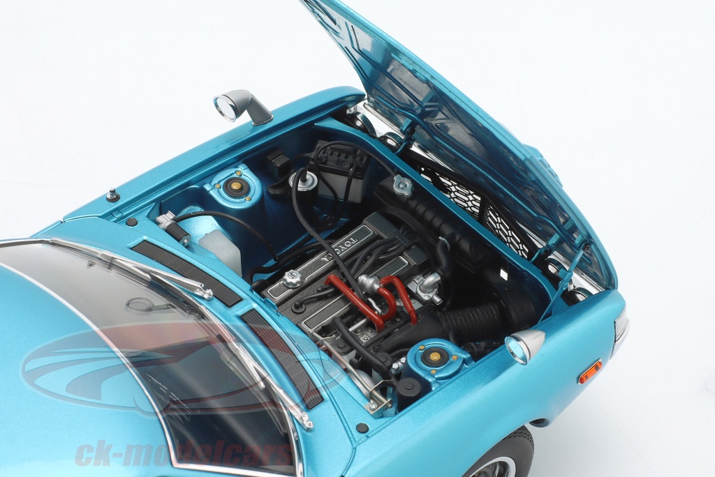 AUTOart 1:18 Toyota Celica Liftback 2000GT (RA25) year 1973 turquoise metallic 78767 model car ...