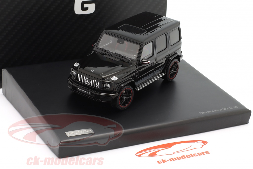 Almost Real 1:43 Mercedes-Benz AMG G63 (W463) 2019 obsidian black ...