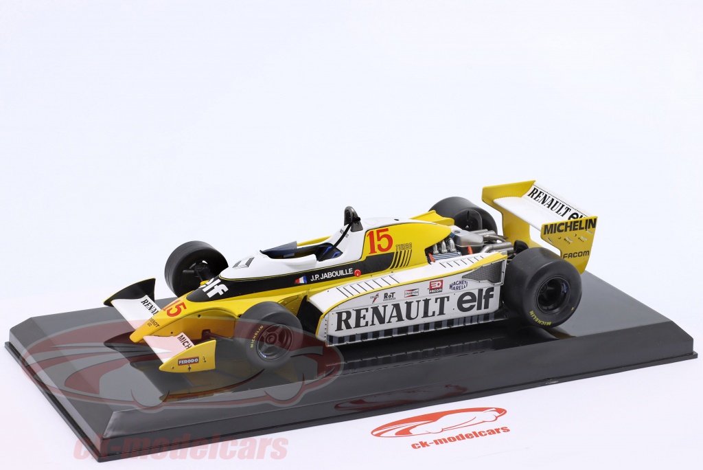 Premium Collectibles 1:24 Jean-Pierre Jabouille Renault RS10 #15 ...