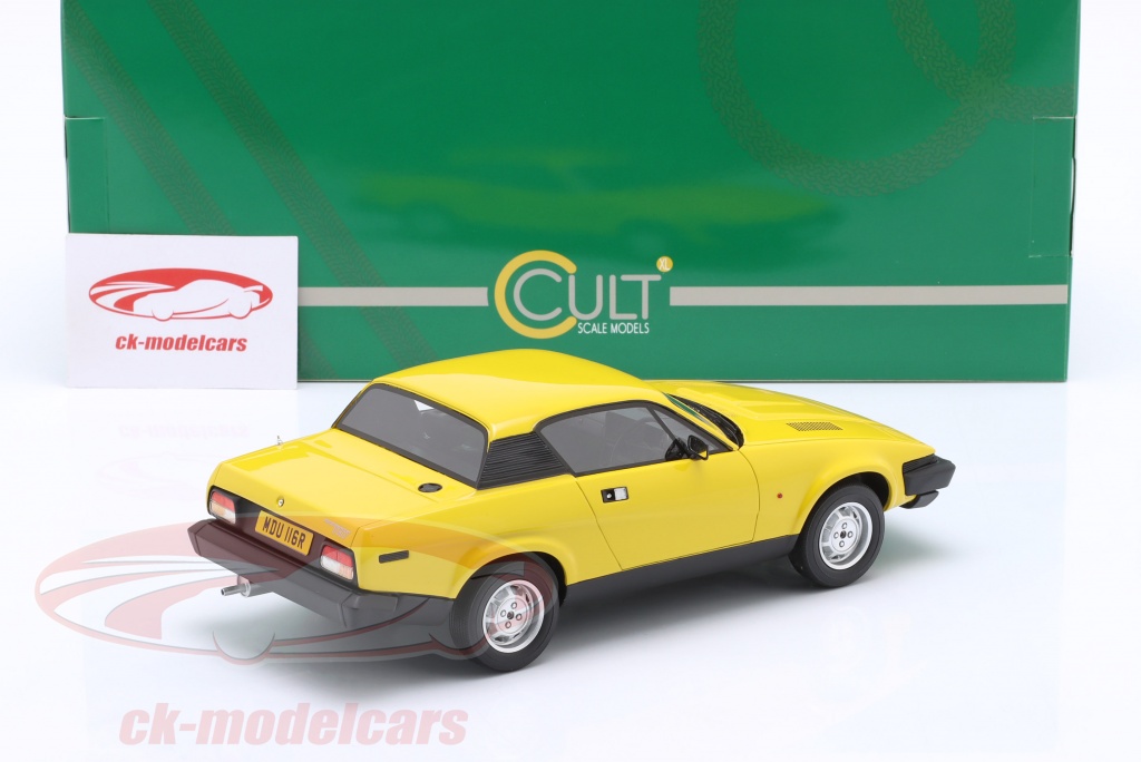 Cult Scale Models 1:18 Triumph TR7 Coupe year 1980 inca yellow CML115-2 ...