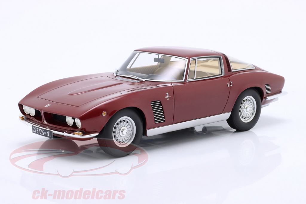 Cult Scale Models 1:18 Iso Grifo GL350 year 1966 red metallic CML086-2 ...