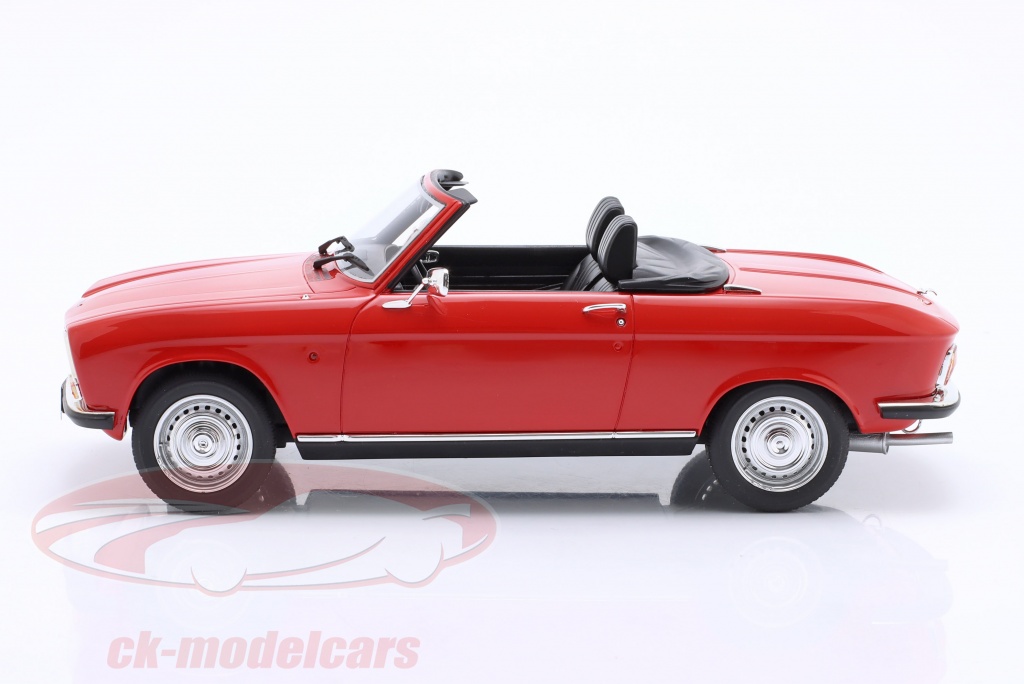 Cult Scale Models 1:18 Peugeot 304 convertible year 1973 red metallic ...