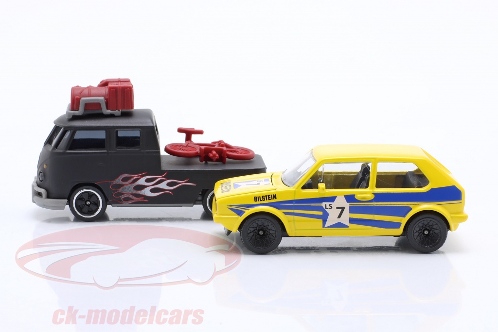 Majorette 1:64 Giftpack Volkswagen VW Originals: VW Golf I VW T1 Pick ...