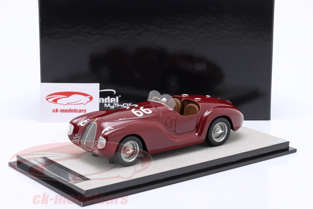 Tecnomodel 1:18 Ferrari Auto Avio Construzioni 815 Spider #66 Mille ...