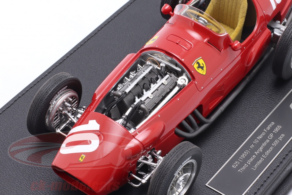GP Replicas 1:18 G. Farina Ferrari 625F1 #10 3rd Argentinian GP formula ...
