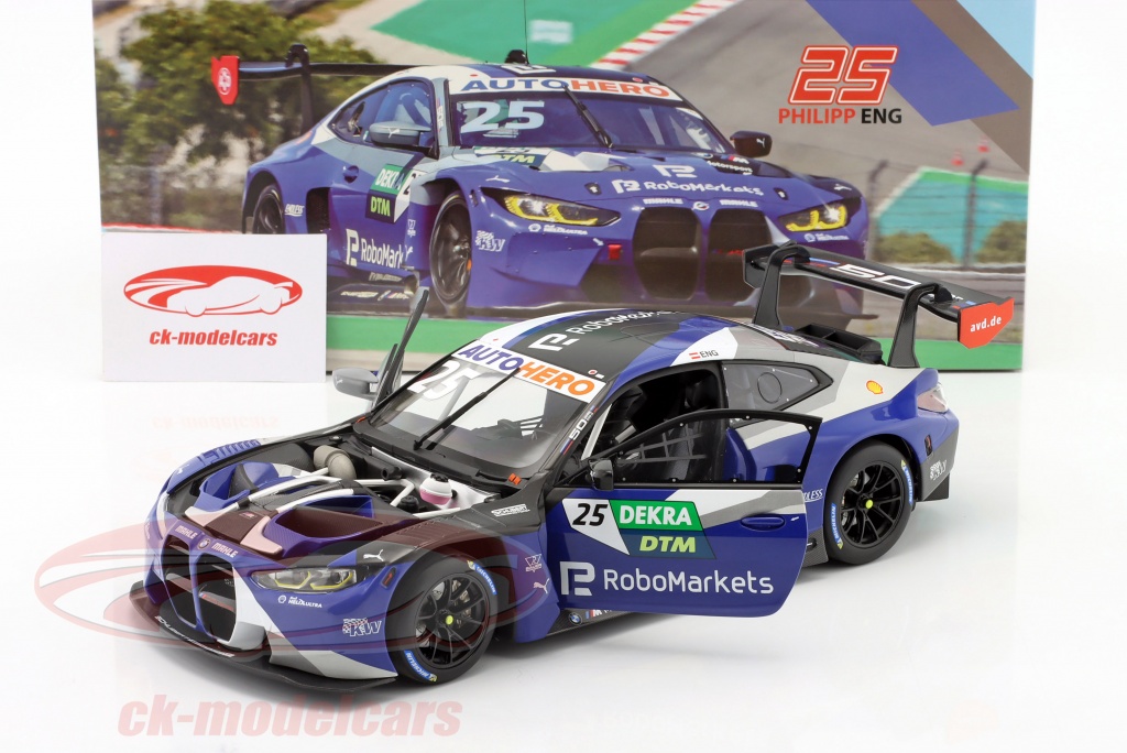 Minichamps 1:18 BMW M4 GT3 #25 DTM 2022 Philipp Eng 113222025 model car ...