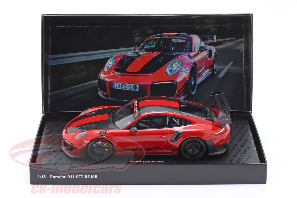 Minichamps 1:18 Porsche 911 (991.2) GT2 RS MR Manthey Racing record ...