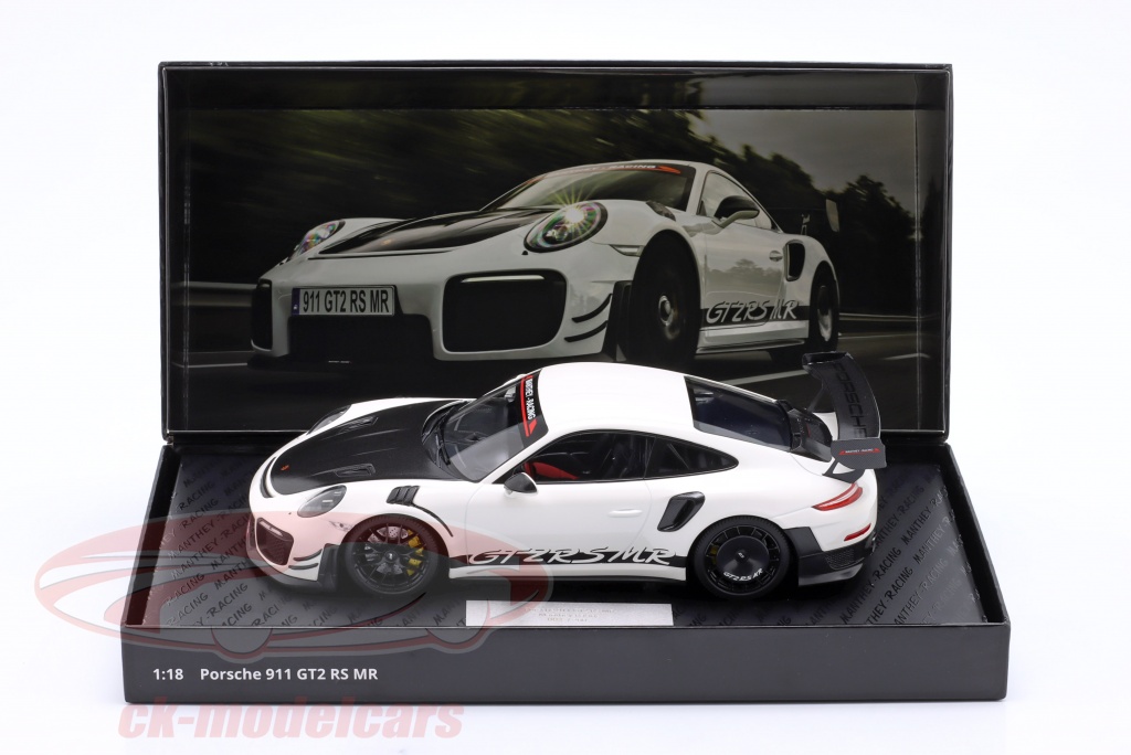 Minichamps 1:18 Porsche 911 (991.2) GT2 RS MR Manthey Racing weiß ...