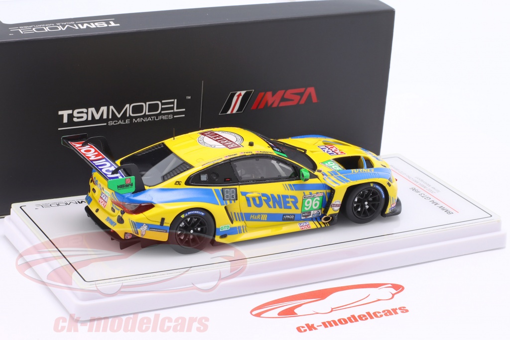 True Scale 1:43 BMW M4 GT3 #96 优胜者 GTD Mid-Ohio IMSA 2022 Turner ...