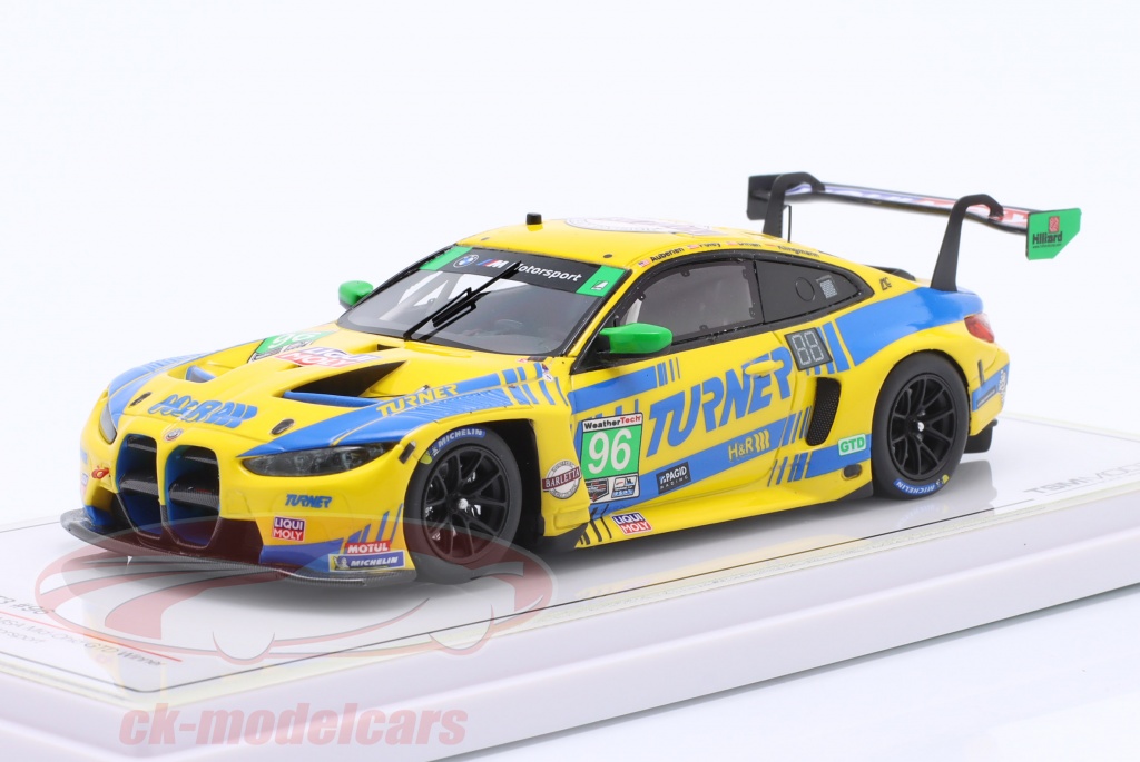 True Scale 1:43 BMW M4 GT3 #96 勝者 GTD Mid-Ohio IMSA 2022 Turner ...