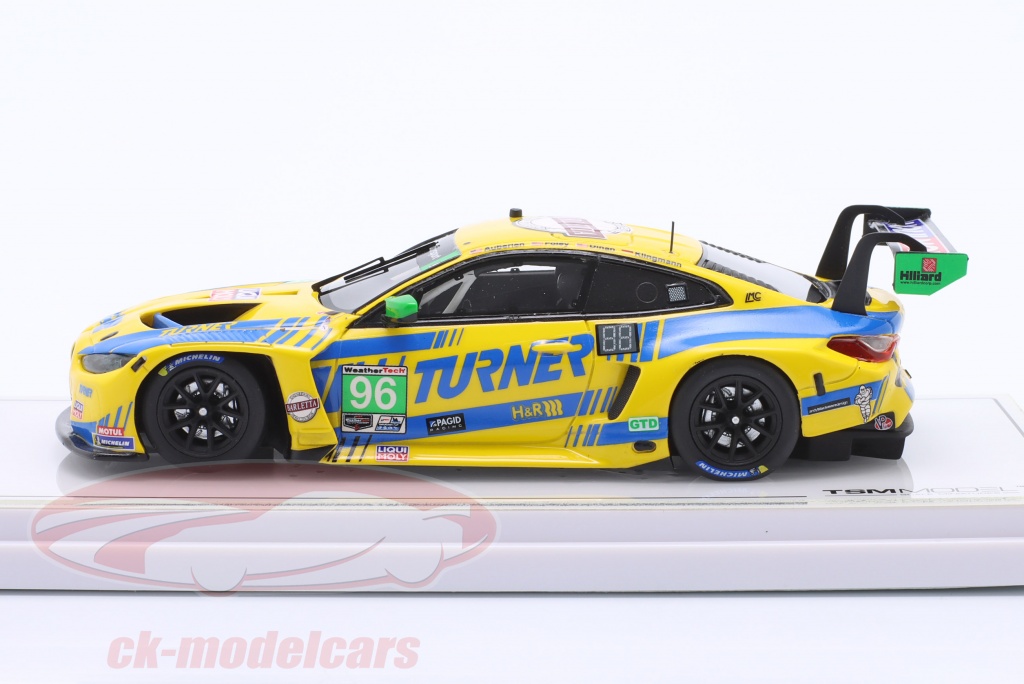 True Scale 1:43 BMW M4 GT3 #96 优胜者 GTD Mid-Ohio IMSA 2022 Turner ...