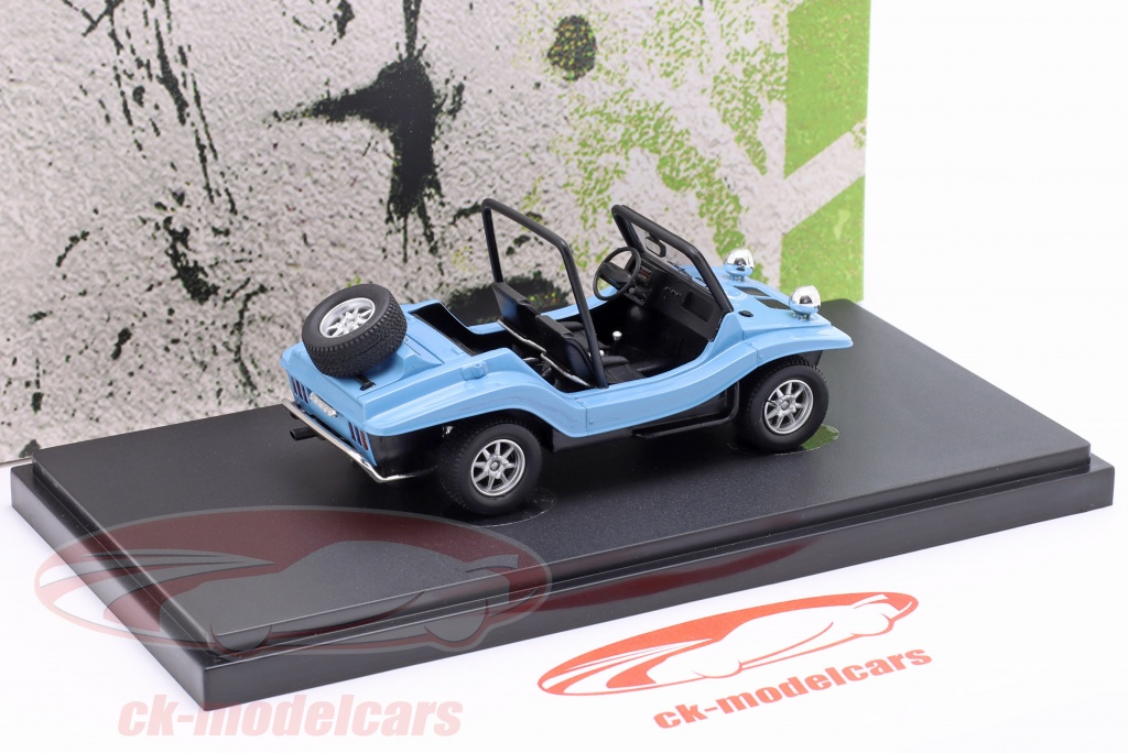 AutoCult 1:43 Skoda 736 Buggy 建设年份 1975 蓝色的 03024 模型 汽车 03024