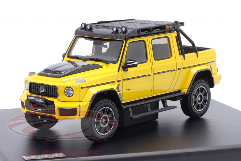 Almost Real 1:43 Brabus G 800 Adventure XLP year 2020 mellon yellow ...