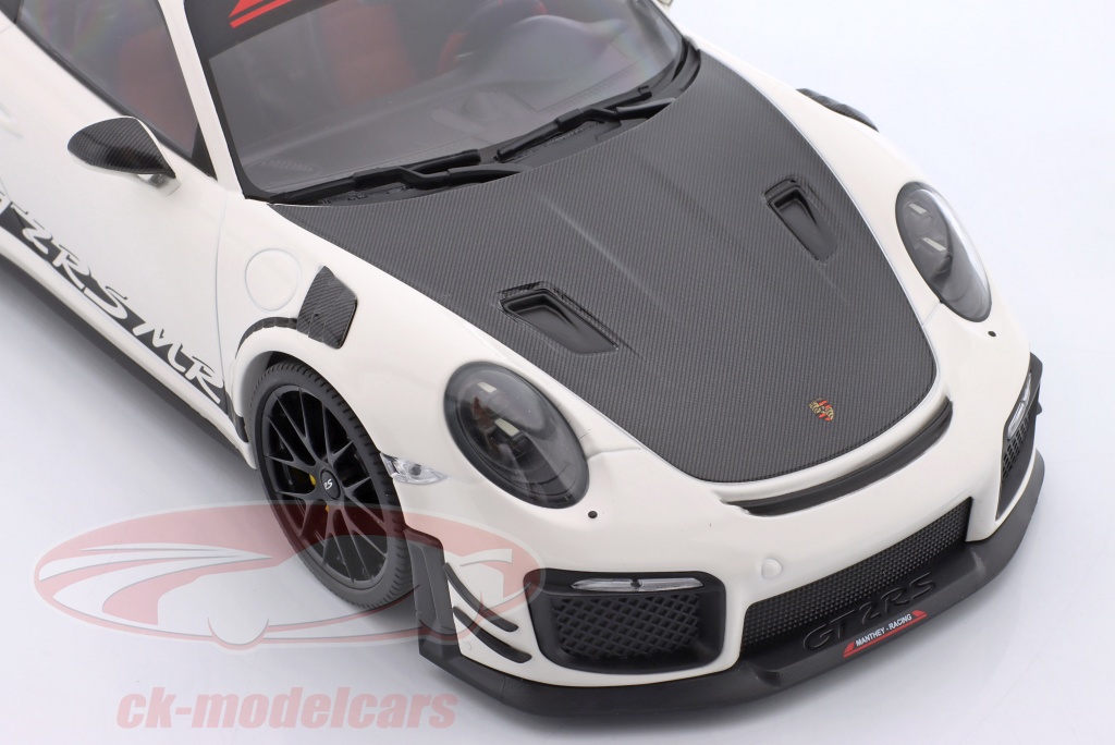 Minichamps 1:18 Porsche 911 (991.2) GT2 RS MR Manthey Racing weiß ...