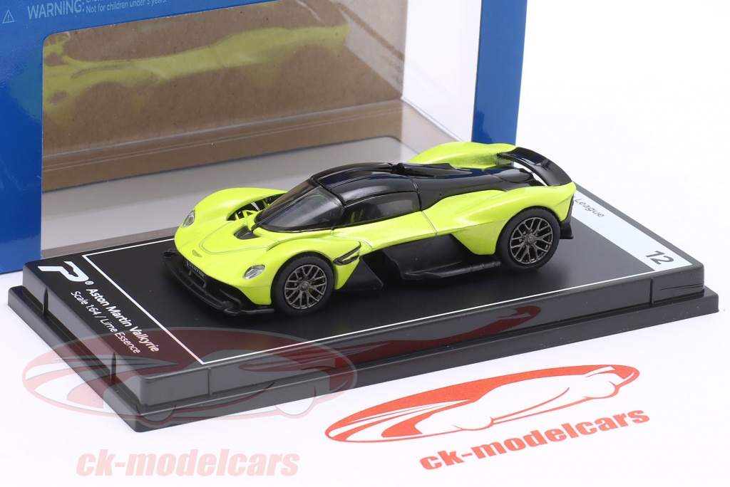 Kinsmart 1:64 Aston Martin Valkyrie year 2020 lime essence CK82069 ...