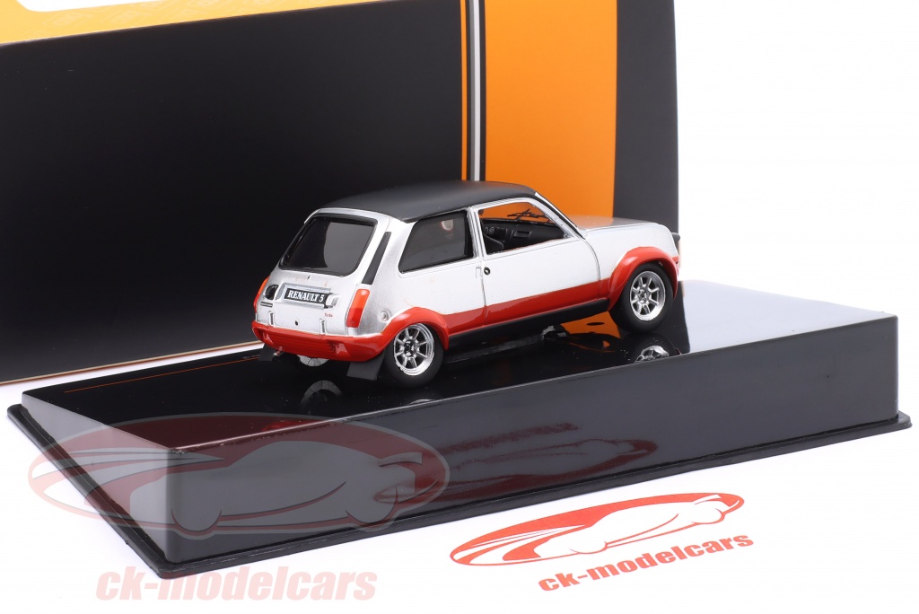 Ixo 1:43 Renault Alpine Gr. 2 Custom year 1978 silver / red CLC466N.22 ...