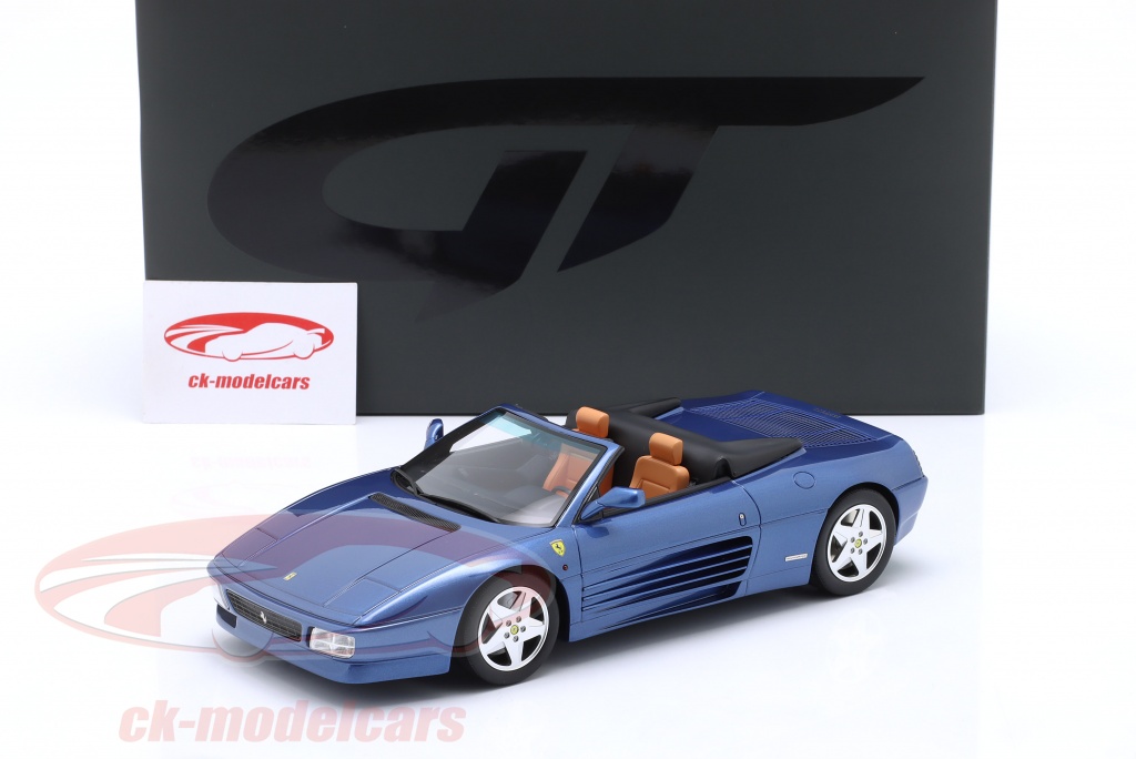 GT-SPIRIT 1:18 Ferrari 348 GTS Spider Bouwjaar 1993 Tour de France blauw GT333 model auto GT333 ...