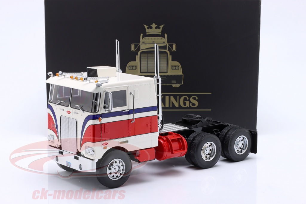 Road Kings 1:18 Peterbilt 352 Pacemaker SZM 1977-1979 white / red ...