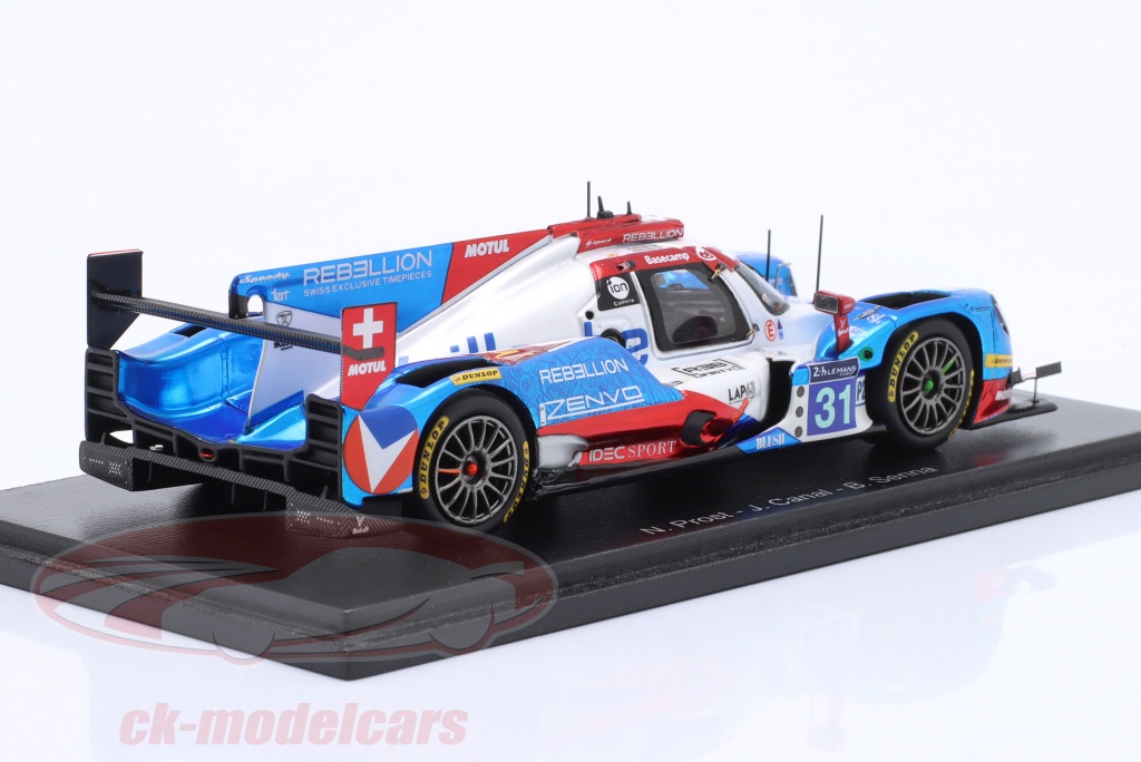 Spark 1:43 Oreca 07 #31 24h LeMans 2017 Senna, Prost, Canal MV10 modelo ...