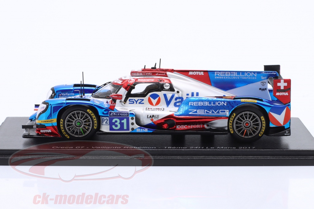 Spark 1:43 Oreca 07 #31 24h LeMans 2017 Senna, Prost, Canal MV10 modelo ...