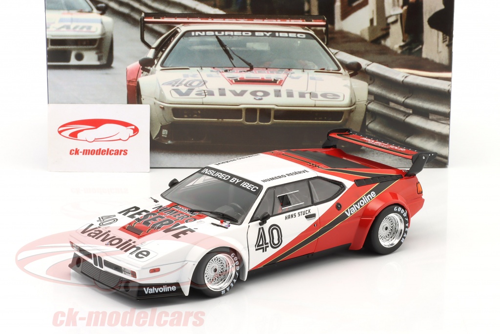 WERK83 1:18 BMW M1 Procar #40 Sieger Monaco ProCar Serie 1980 Hans ...