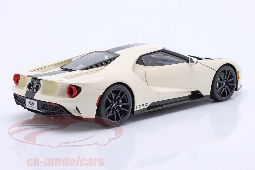 AUTOart 1:18 Ford GT 2022 '64 Prototype Heritage Edition Wimbledon hvid ...
