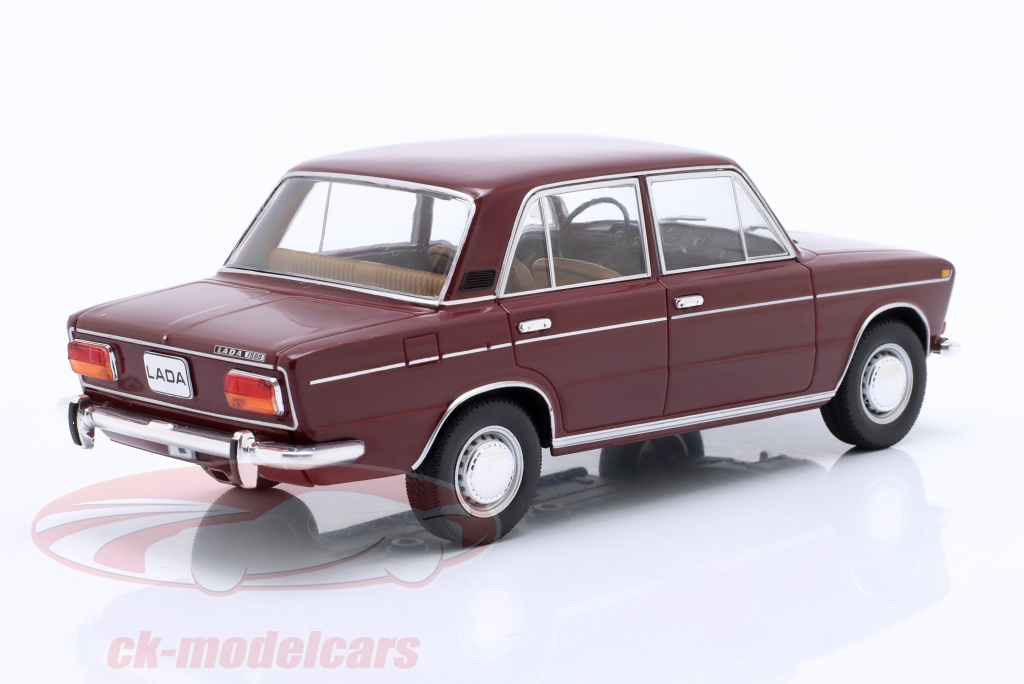WhiteBox 1:24 Lada 1500 year 1977 dark red WB124157 model car WB124157 ...