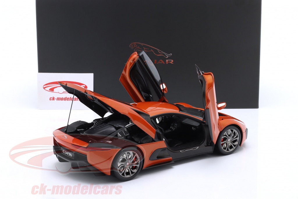 Almost Real 1:18 Jaguar C-X75 orange metallic ALM810604 Modellauto ...