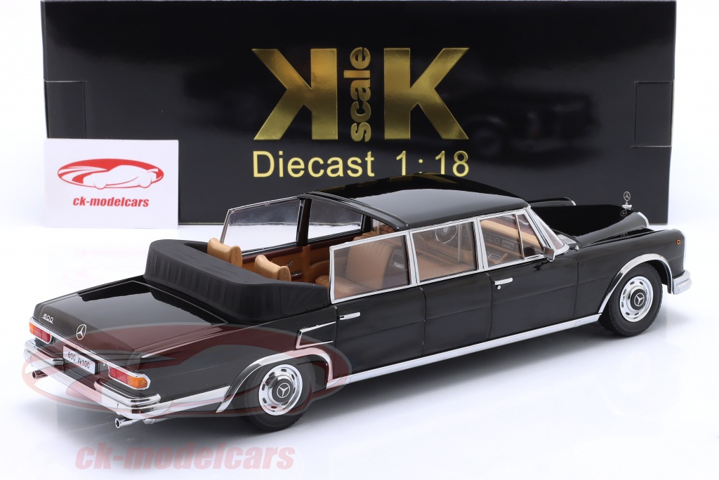 KK-Scale 1:18 Mercedes-Benz 600 LWB (W100) Landaulet Baujahr 1964 ...