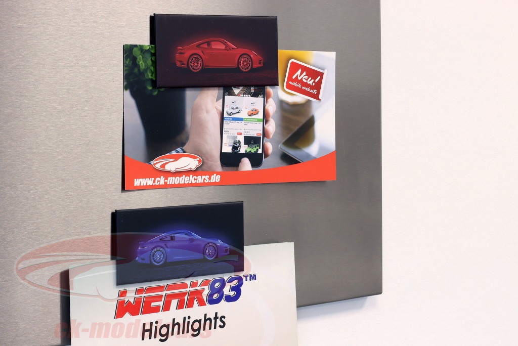 Magnet set Porsche 911 Podcast (8 pieces / 12 x 5,5 cm) MAP05230122 ...