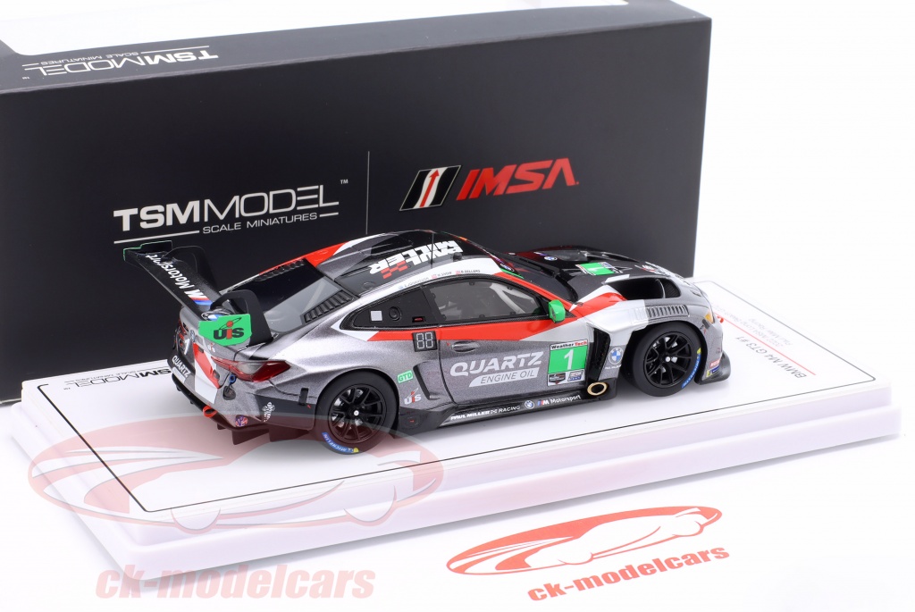 True Scale 1:43 BMW M4 GT3 #1 Winner GTD class Long Beach IMSA 2022 ...