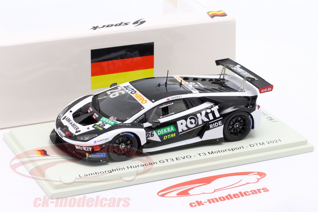 Spark 1:43 Lamborghini Huracan GT3 Evo #26 DTM 2021 Esmee Hawkey T3 ...