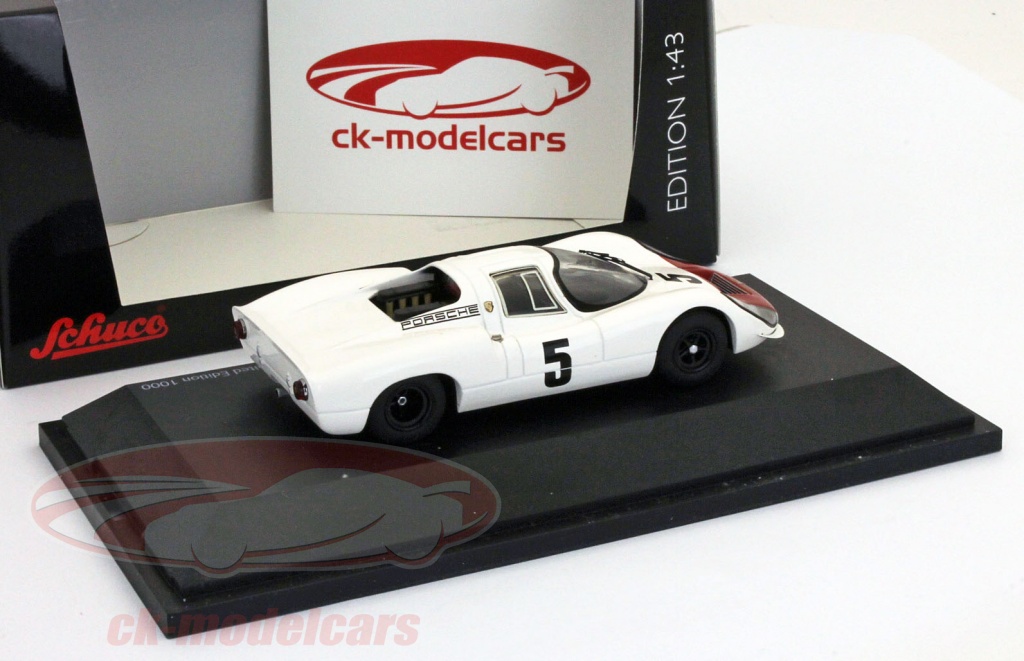 Schuco 1:43 Porsche 908 N° 5 1000 km Spa 1968 Herrmann / Stommelen ...